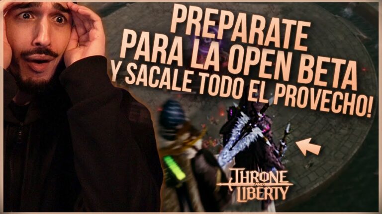 ¿Quieres jugar la beta abierta de Amazon MMO Throne and Liberty ahora ...