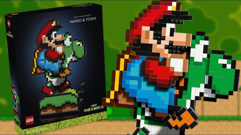 ¡Descubre las Primeras Imágenes de Mario y Yoshi como Figuras 16-Bit ...