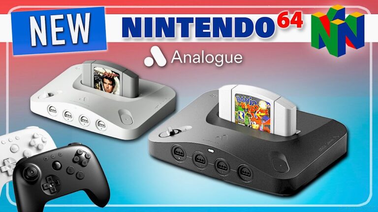 ¡Llega el Analogue 3D! La consola N64 se lanzará en 2025 con soporte 4K ...